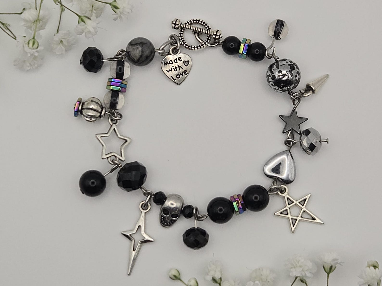 Mecha Heart Bracelet - Etsy
