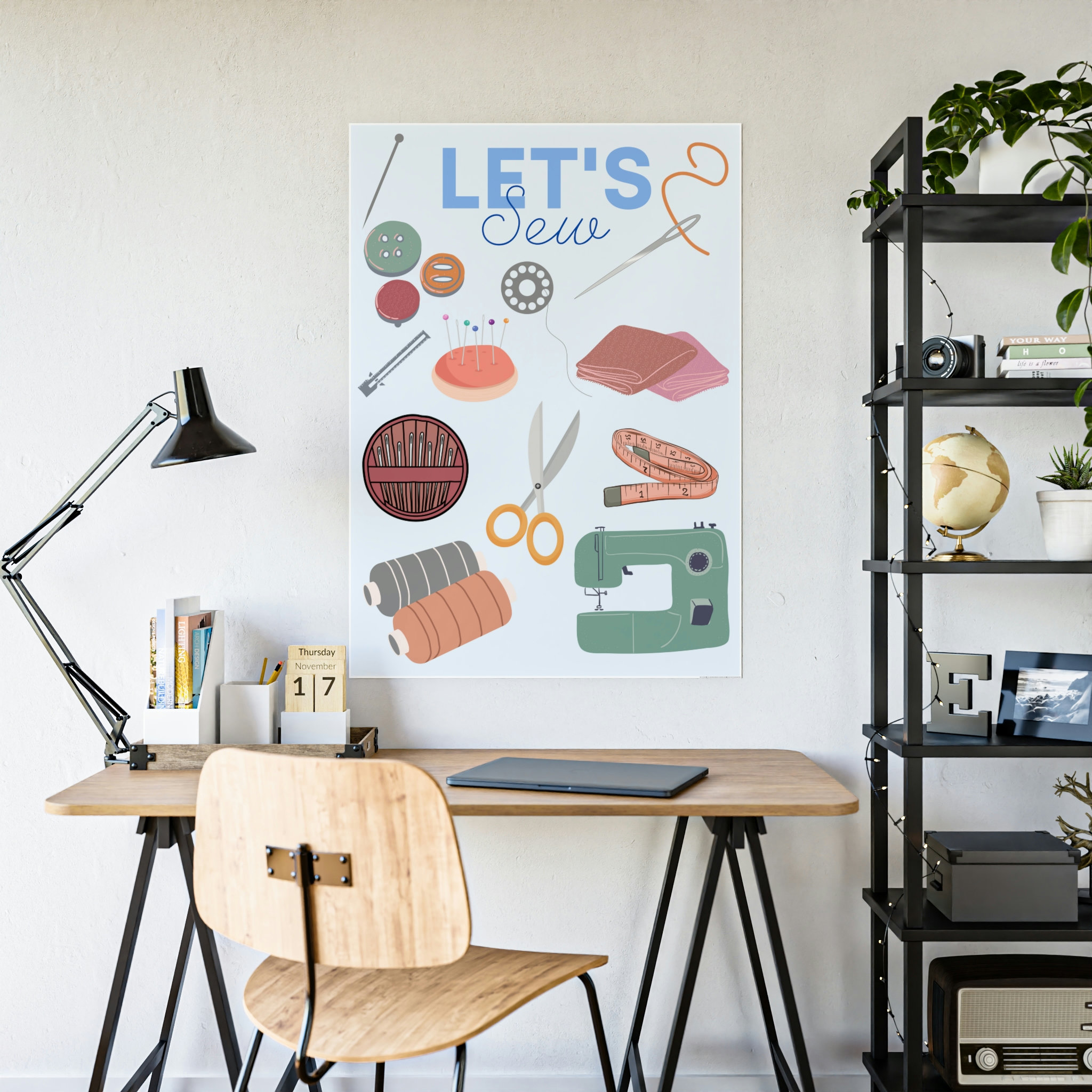 Let's Sew Poster for FCS Classroom - Etsy Australia