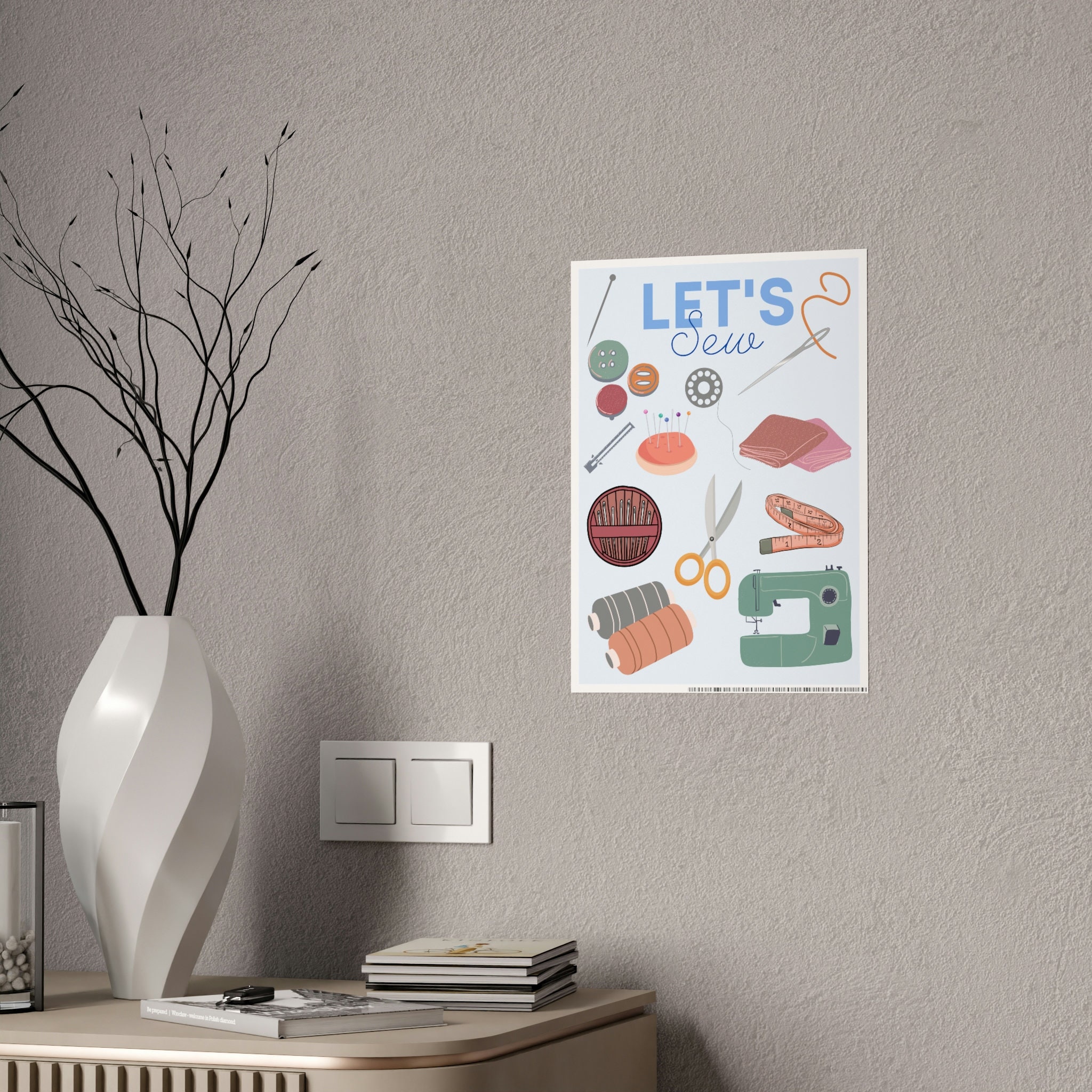 Let's Sew Poster for FCS Classroom - Etsy Australia