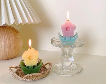 Flower Shaped Candle - Etsy