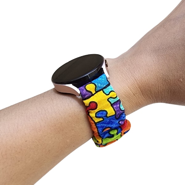 22mm Autism Watch Band - Etsy