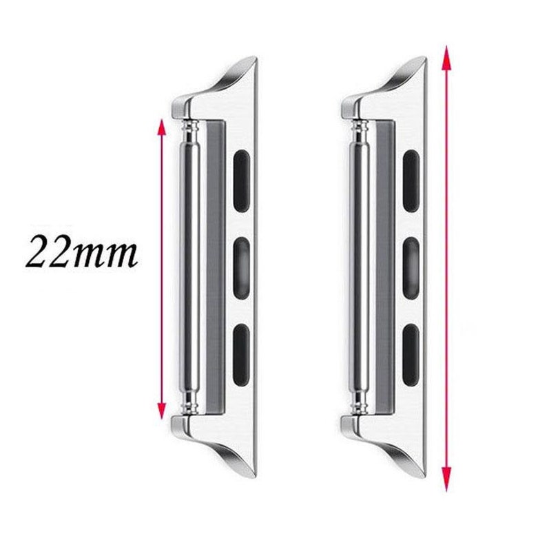 Apple Watch Band Adapter Set: Stainless Steel, Series 1-10 & Ultra - Etsy