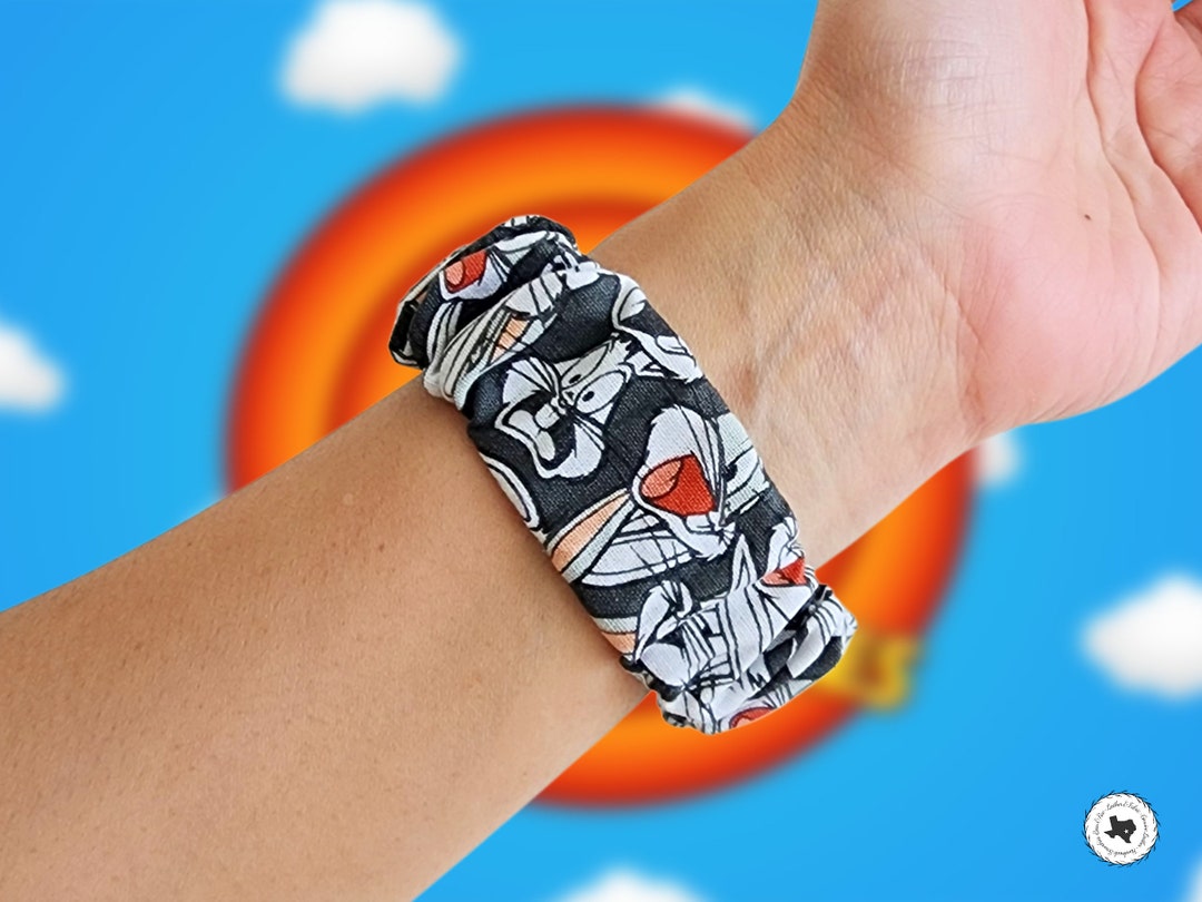 Bugs Bunny Looney Tunes Scrunchies Series Watch Band for Apple Watch ...