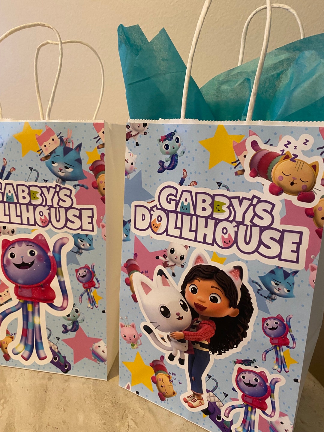 Gabbys Dollhouse Gift Bags - Etsy