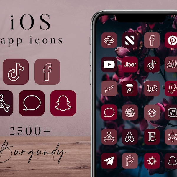 Burgundy Dark Red - Etsy