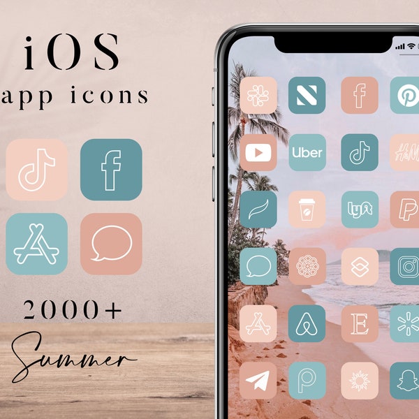 Pink App Icons - Etsy