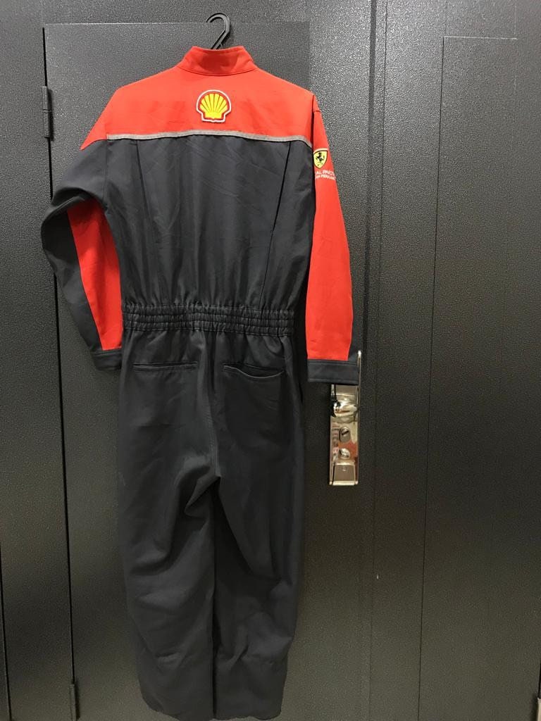 Vintage Shell Ferrari Coverall Spell Out - Etsy