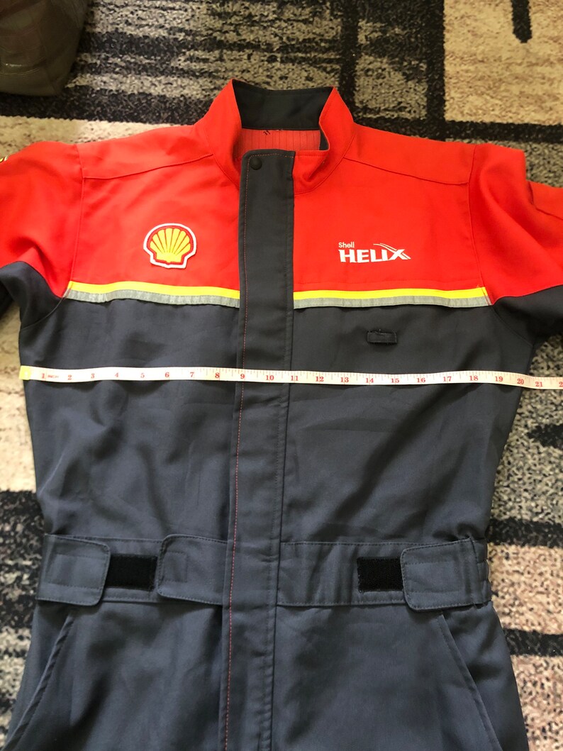 Vintage Shell Ferrari Coverall Spell Out - Etsy