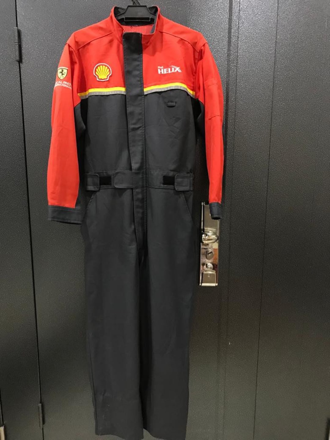 Vintage Shell Ferrari Coverall Spell Out - Etsy