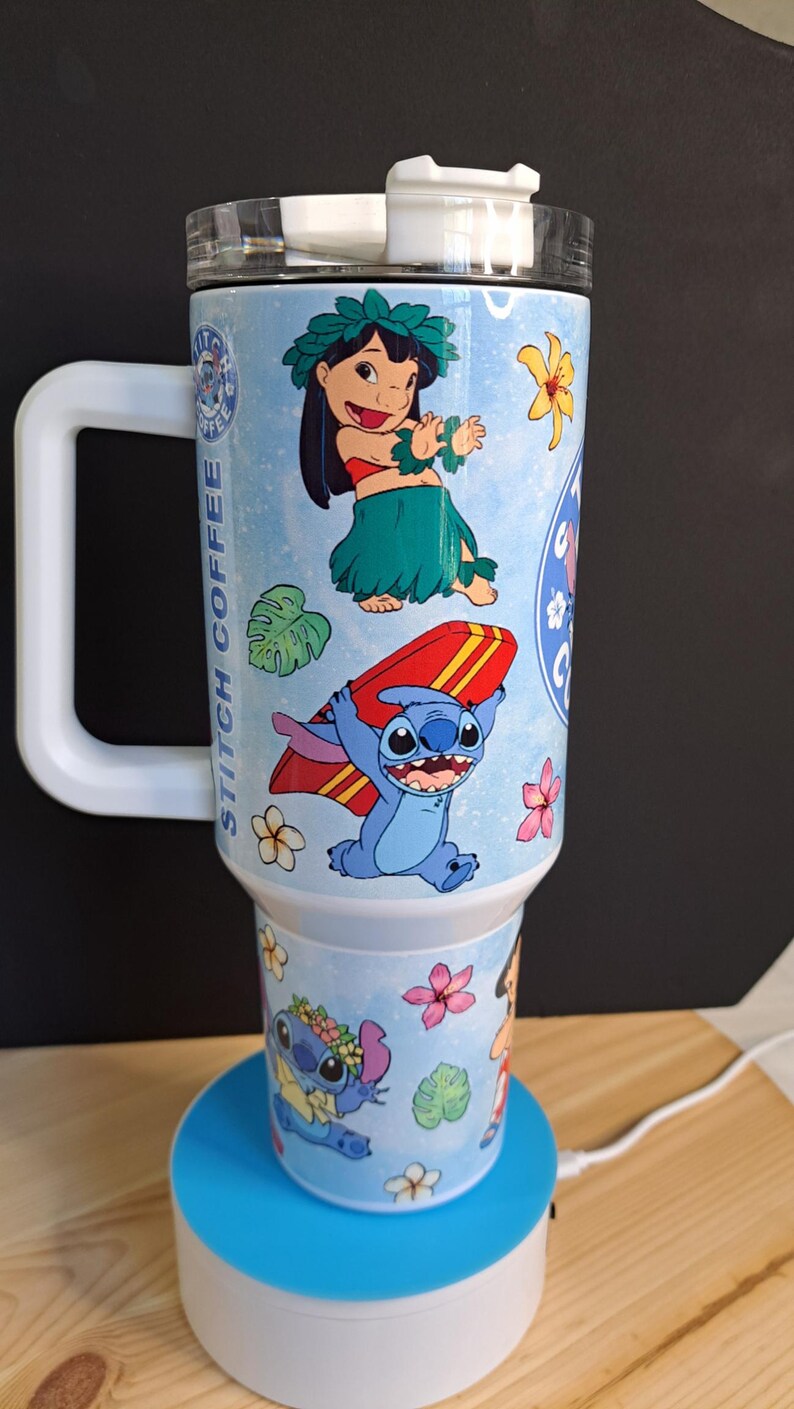 Lilo and Stitch Coffee 40 Oz Tumbler - Etsy