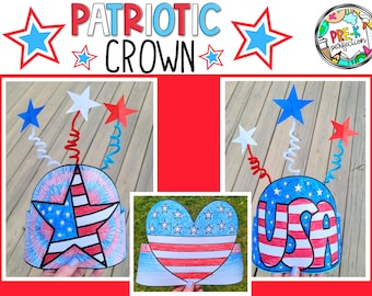 American Flag Crown - Etsy