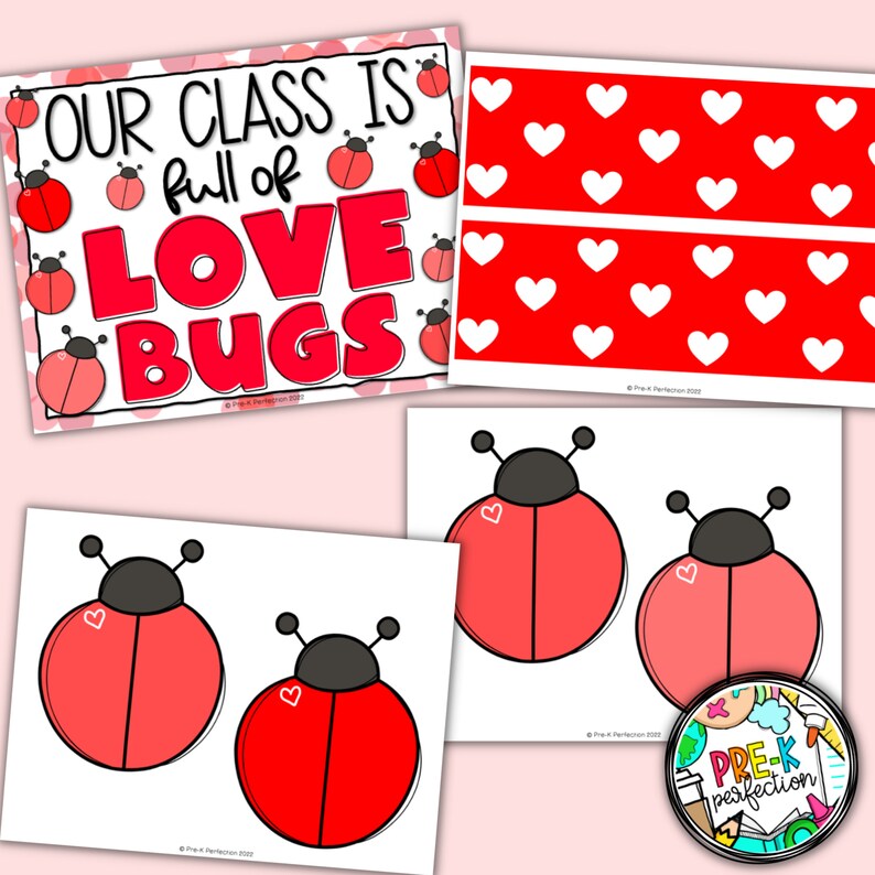 Love Bug Bulletin Board February Bulletin Board - Etsy