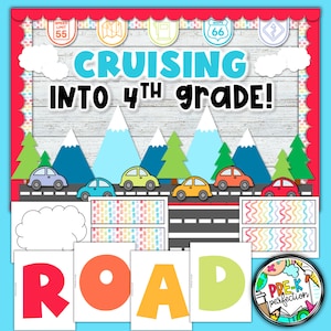 Car Bulletin Board | Transportation Bulletin Board | Preschool to 5th ...