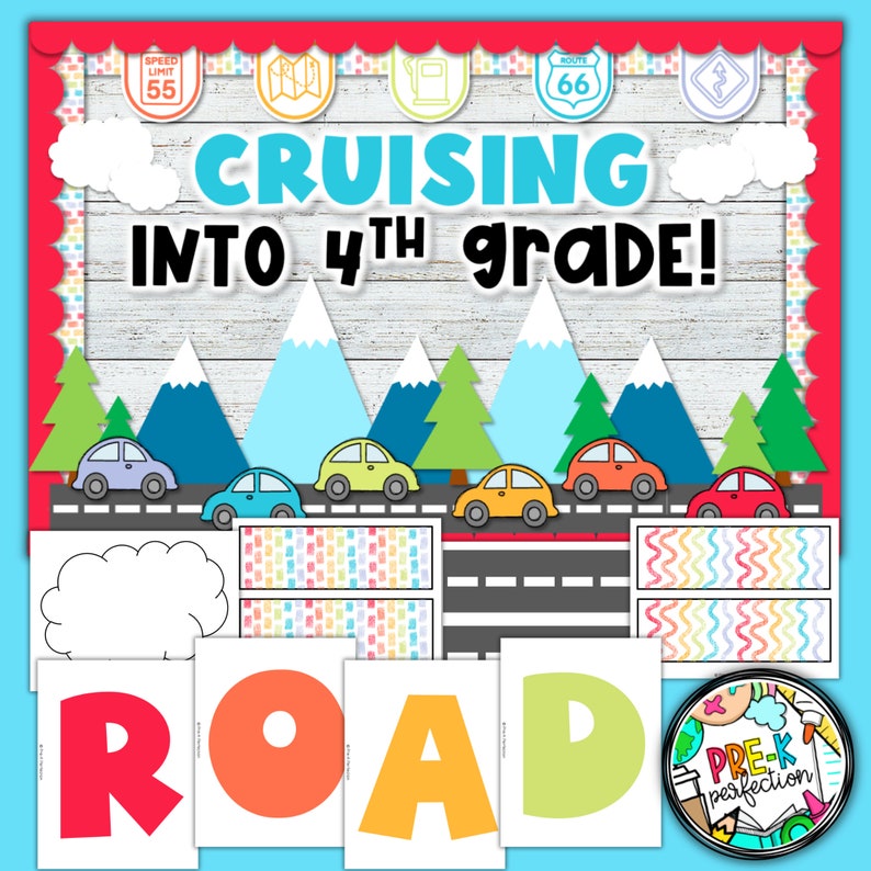 Car Transportation Bulletin Board: Classroom Decor (digital Download ...