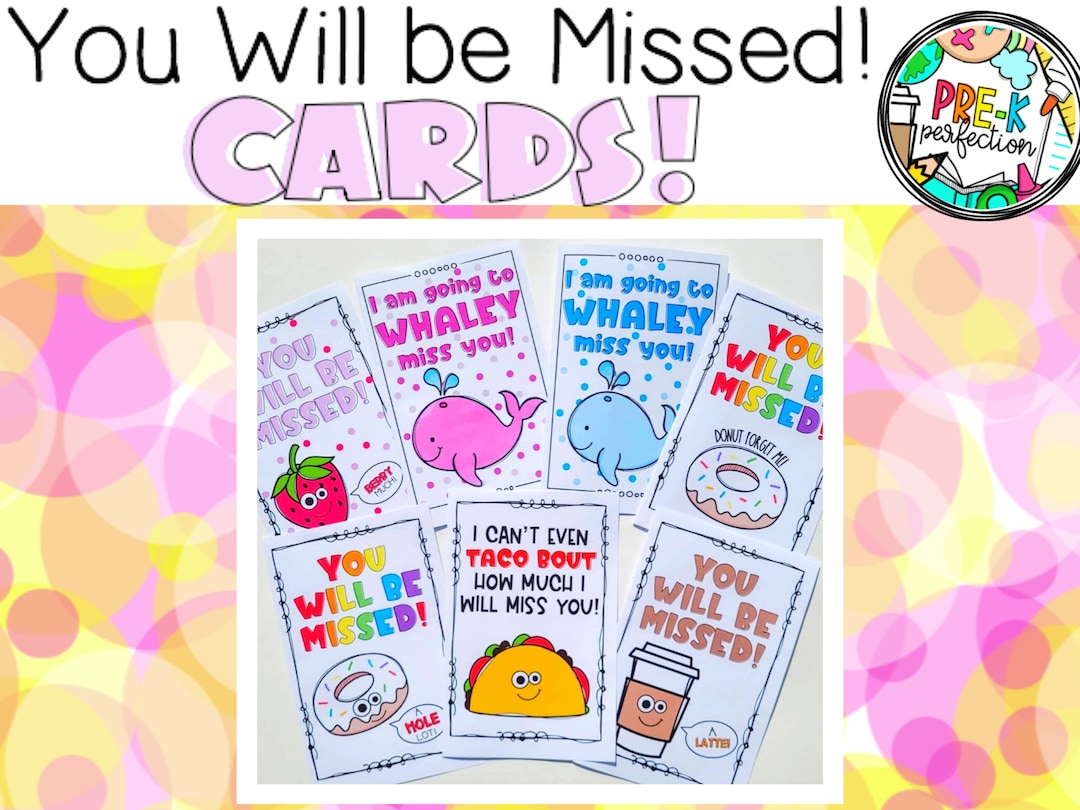 Printable Miss You Cards: Punny Greeting Cards (digital Download) - Etsy