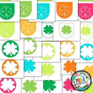 St. Patrick's Day Shamrock Bulletin Board Decor (digital Download) - Etsy