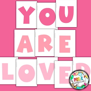 You Are Loved Bulletin Board | February Bulletin Board | Valentine's ...
