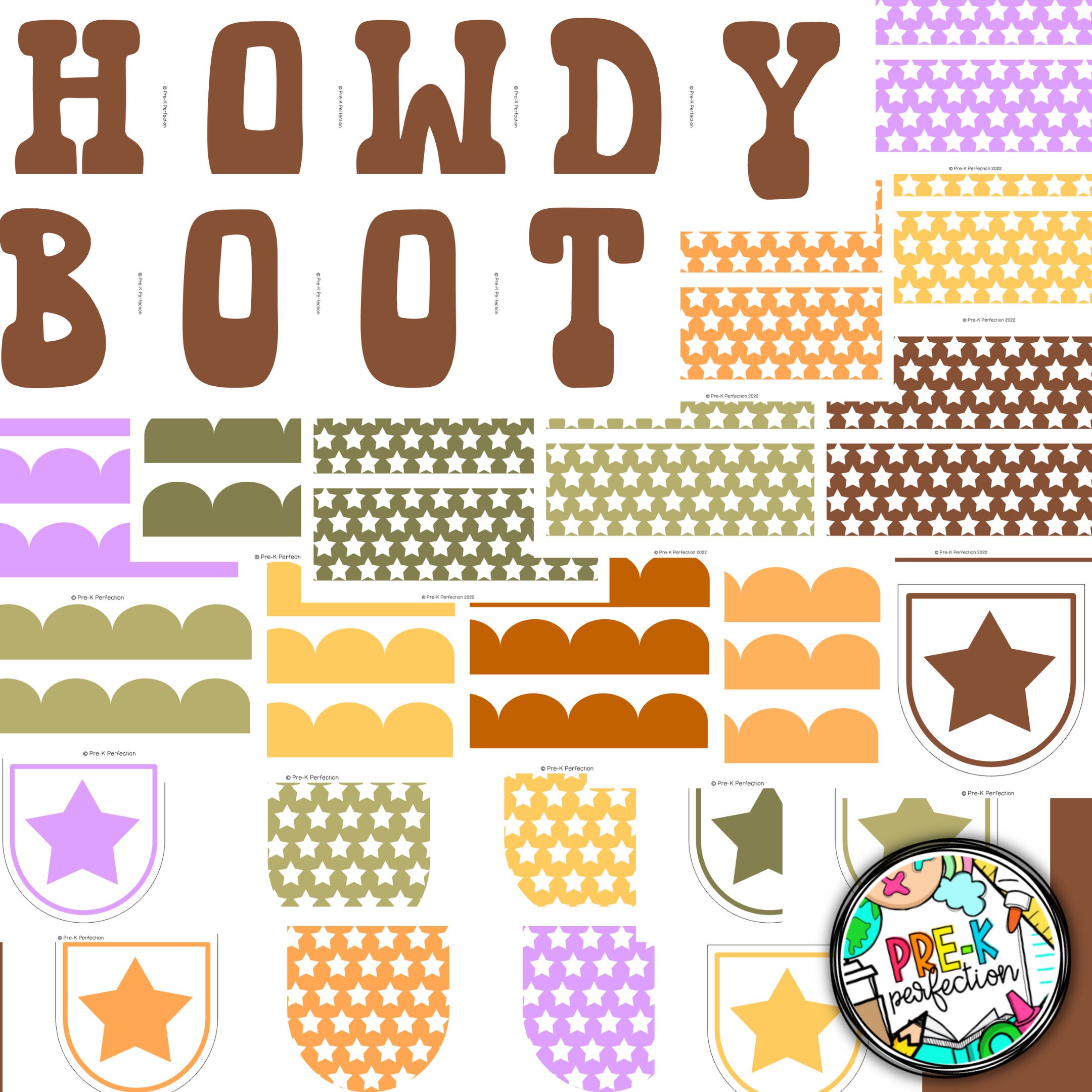 Cowboy Ghost Bulletin Board: Western Halloween Decor (digital Download ...