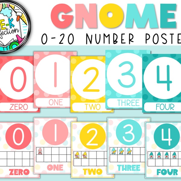 Polka Dot Number - Etsy