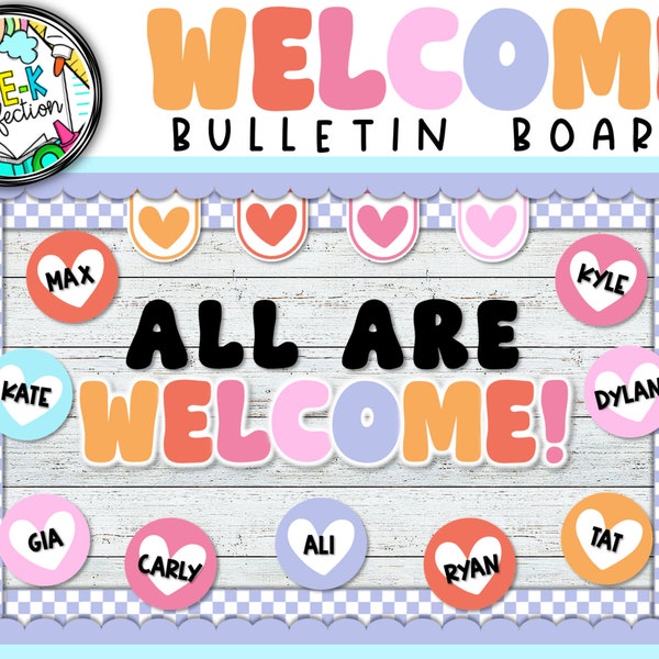 Inclusive School Bulletin Board - Etsy