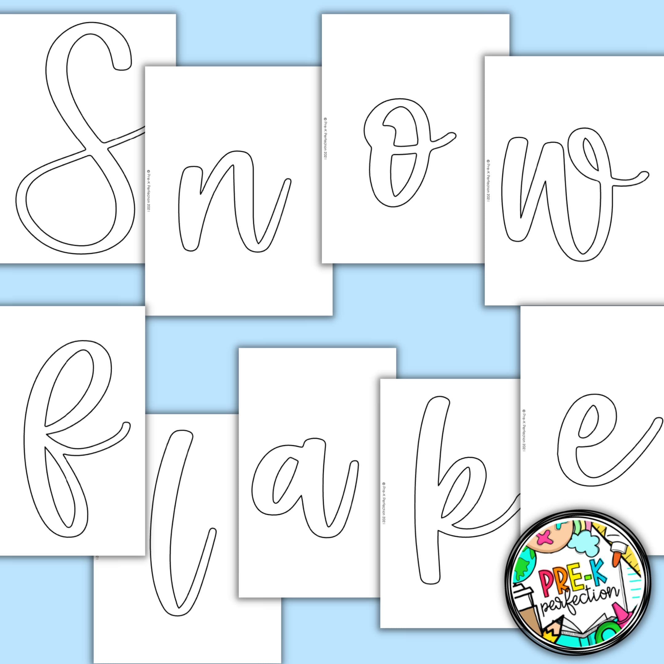 Snowflake Bulletin Board Winter Bulletin Board Snowy Day - Etsy