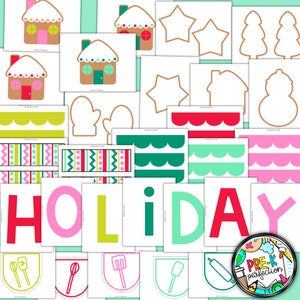 Christmas Cookie Bulletin Board Kit: Holiday Classroom Decor (digital ...