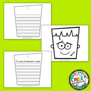 Frankenstein Halloween Bulletin Board Kit: Student Activity (digital ...