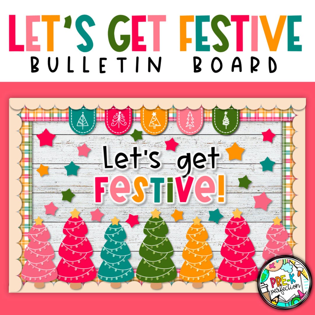 Christmas Bulletin Board | Feliz Navidad Bulletin Board | Festive ...