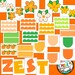 Oranges Bulletin Board | Cafe Bulletin Board | We Are the Zest Class - Etsy
