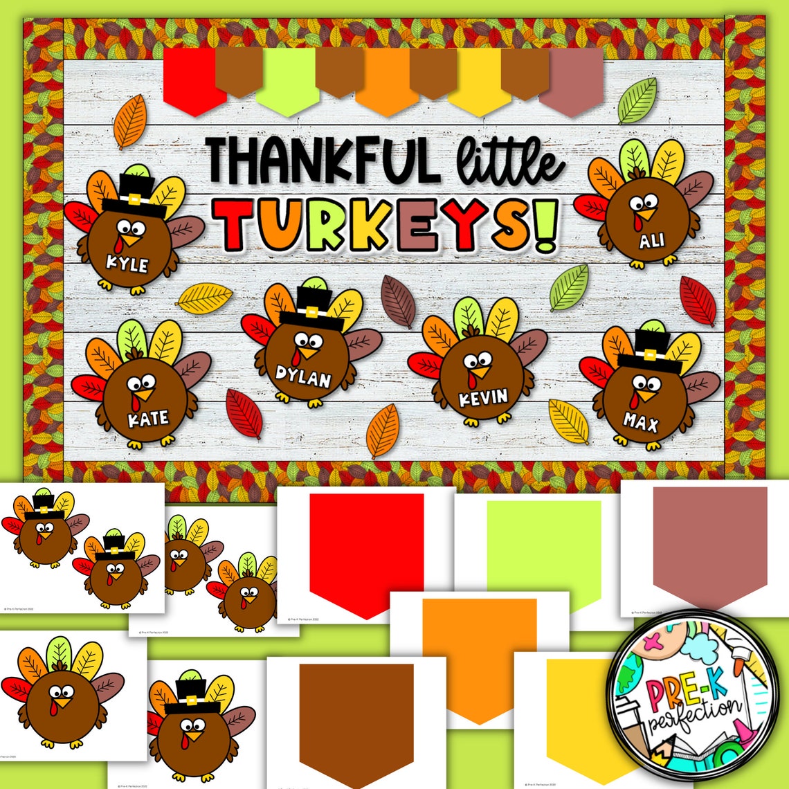 Little Turkey Bulletin Board Thanksgiving Bulletin Board - Etsy
