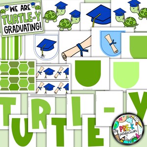 GRADUATION Bulletin Board | End of Year Decor | We Are TURTLE-Y ...