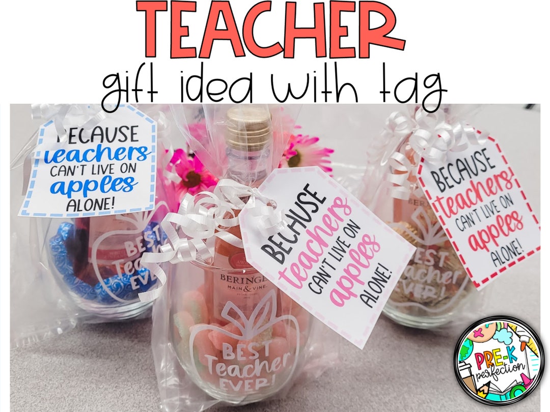 Printable Teacher Gift Tag | Teacher Appreciation Gift Tag | Digital ...