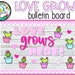 Heart Cactus Valentine's Day Bulletin Board Decor (digital Download) - Etsy