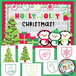 Holly Jolly Christmas Bulletin Board | Holiday Bulletin Board ...