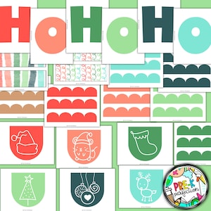 Santa Claus Bulletin Board Santa Bulletin Board Christmas Countdown ...