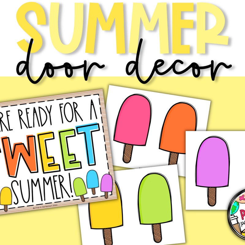 Summer Door Decor - Etsy