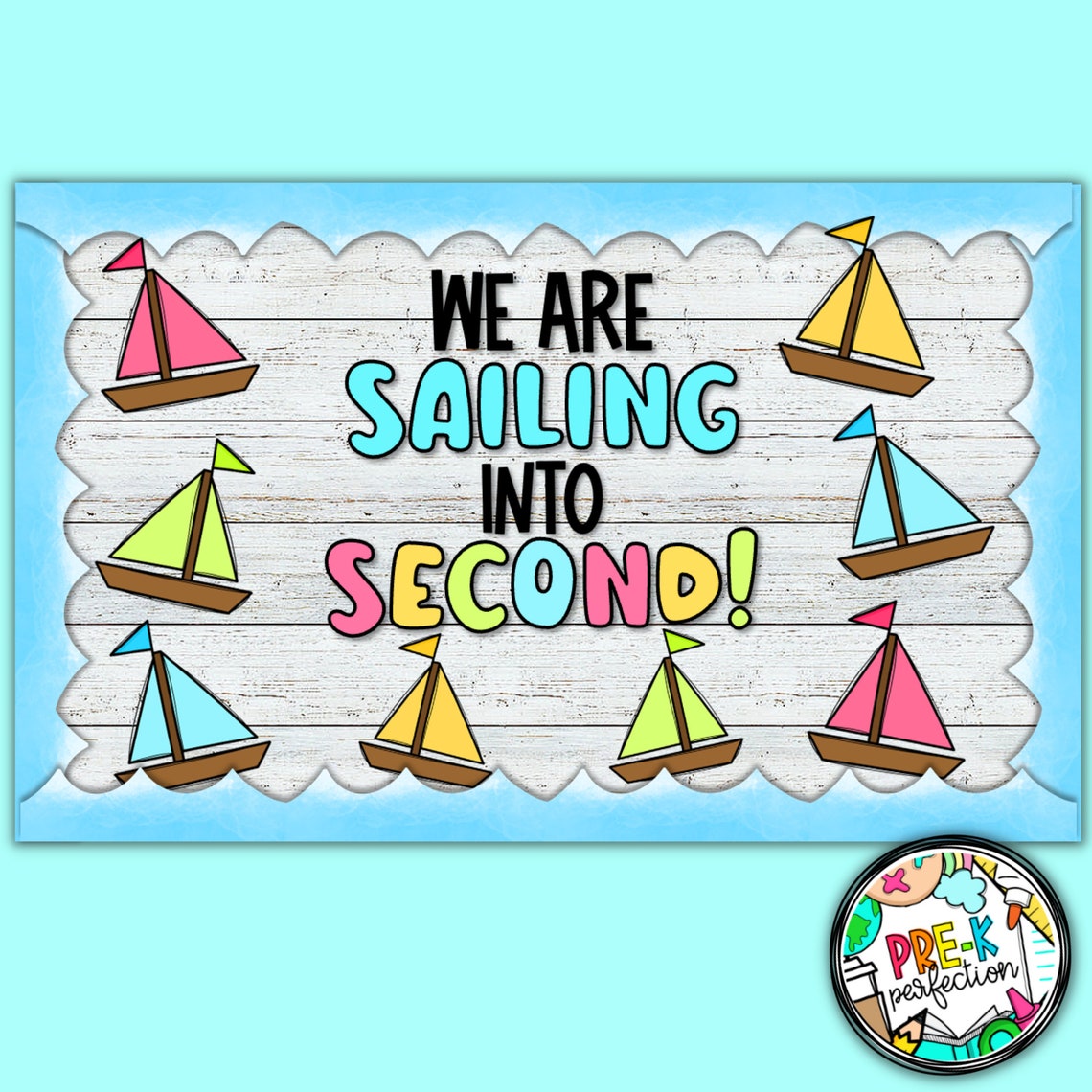 Summer Bulletin Board Sailing Into Summer Bulletin Board - Etsy