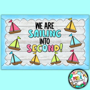 Summer Sailboat Bulletin Board Kit: Classroom Decor (digital Download ...