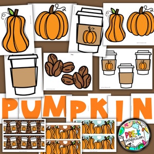 Pumpkin Spice Staff Bulletin Board Kit (digital Download) - Etsy