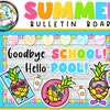 Floating Into Summer Bulletin Board Floaties Bulletin Board Digital ...