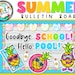 Floating Into Summer Bulletin Board Floaties Bulletin Board Digital ...