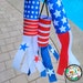 American Flag Paper Windsock Memorial Day, Fourth of July Patriotic ...