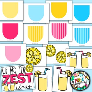 Lemonade Bulletin Board | Lemon Zest Decor | Summer Bulletin Board| We ...