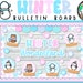 Retro Winter Wonderland Snow Globe Bulletin Board (digital Download) - Etsy