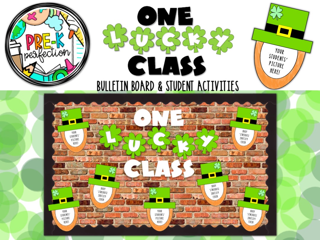Leprechaun Bulletin Board | St Patrick's Day Bulletin Board | Lucky ...