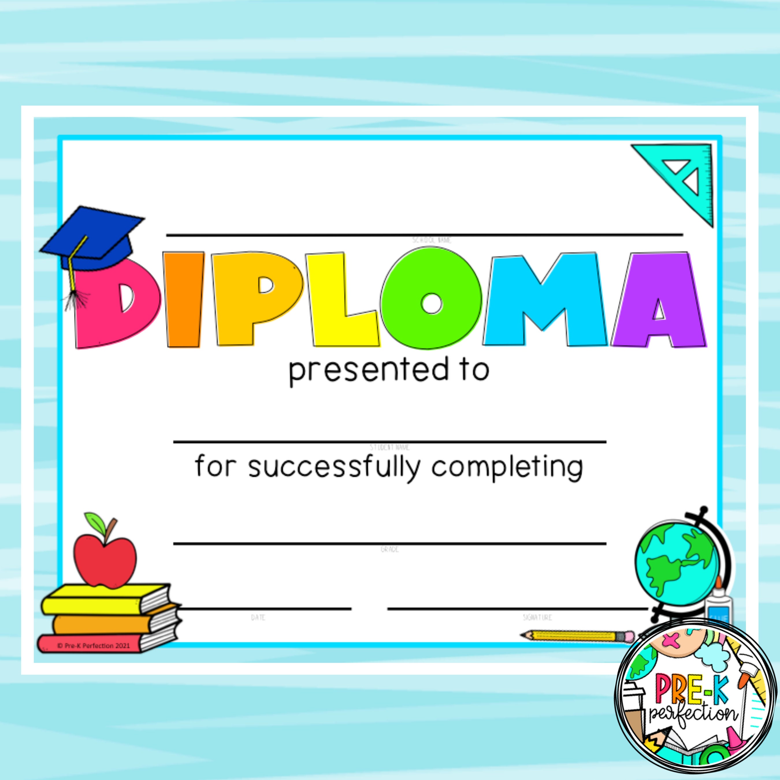 Printable Graduation Crown Graduation Certificate - Etsy