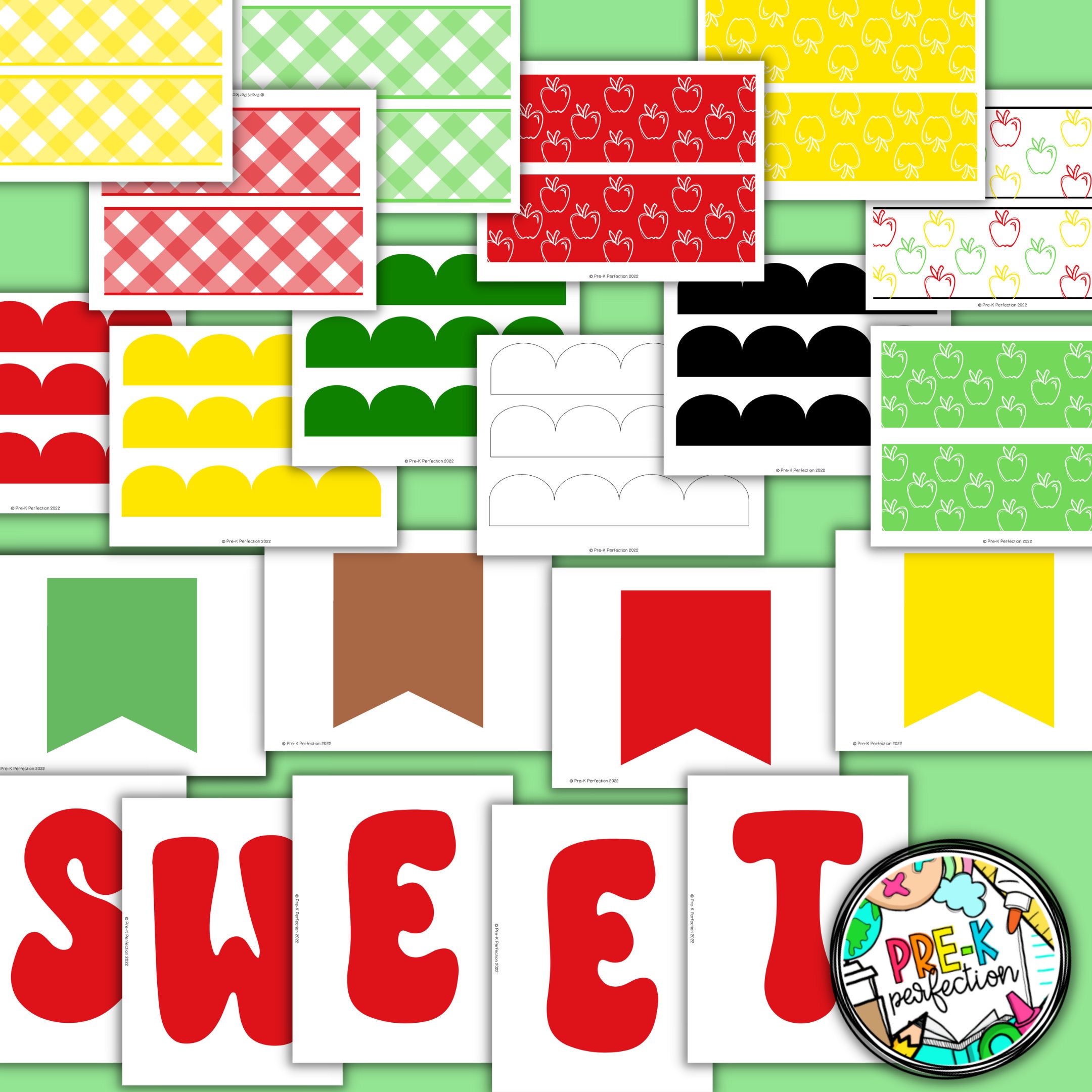 Fall Apple Bulletin Board: Classroom Decor (digital Download) - Etsy