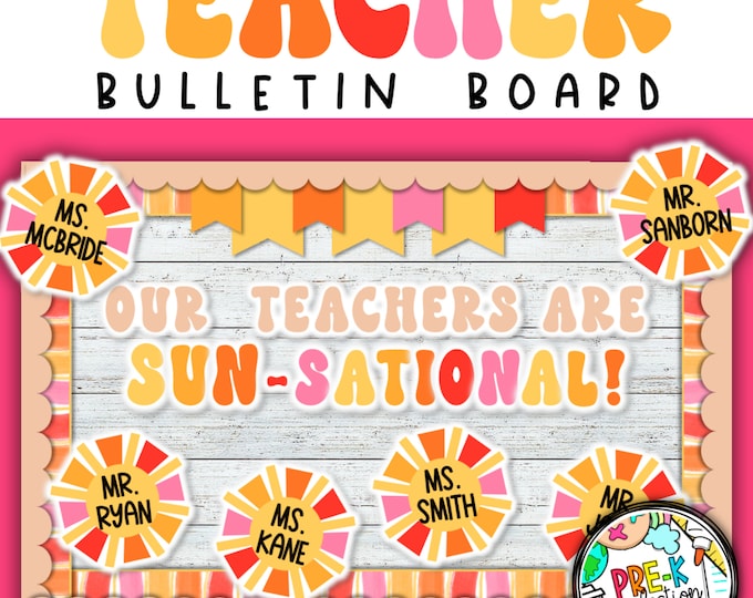 Teacher Appreciation Poster Kit for Classroom Bulletin Board Kit Coffee ...