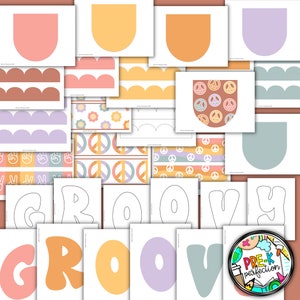 Grooving Into the Newyear Bulletin Board | Retro Groovy New Year's ...