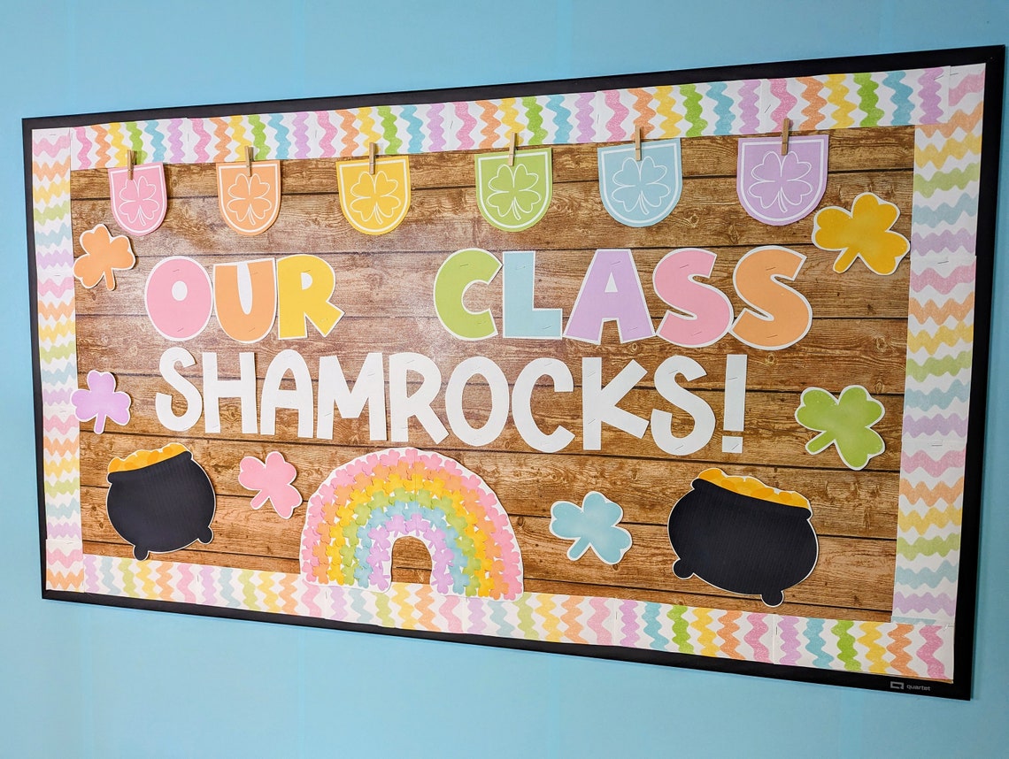 St. Patrick's Day Classroom Bulletin Board Decor (digital Download) - Etsy